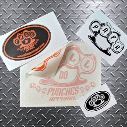 PNPA WINDOW DECAL & ASSORTED PNPA STICKERS – Pull No Punches Apparel